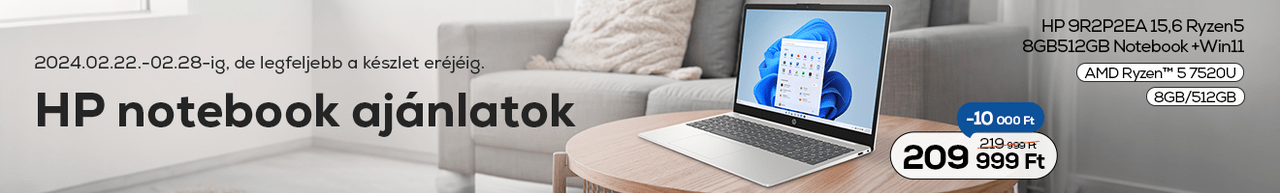 HP notebook ajánlatok
