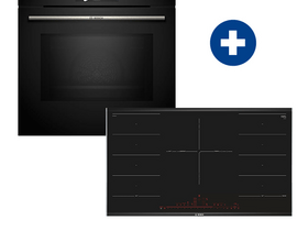 Bosch HMG778NB1 Beépíthető sütő mikrohullám funkcióval + Bosch ...