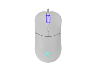 White Shark Bagdemagus Gaming egér, fehér (GM-5010W)