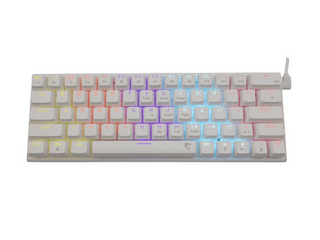 White Shark WAKIZASHI-W/BL-US Mechanikus gamer billentyűzet