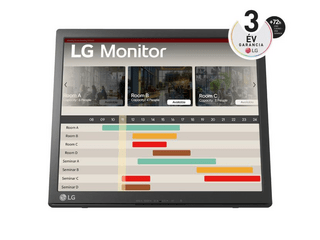 LG 17BR30T-B 17" SXGA Érintőképernyős monitor