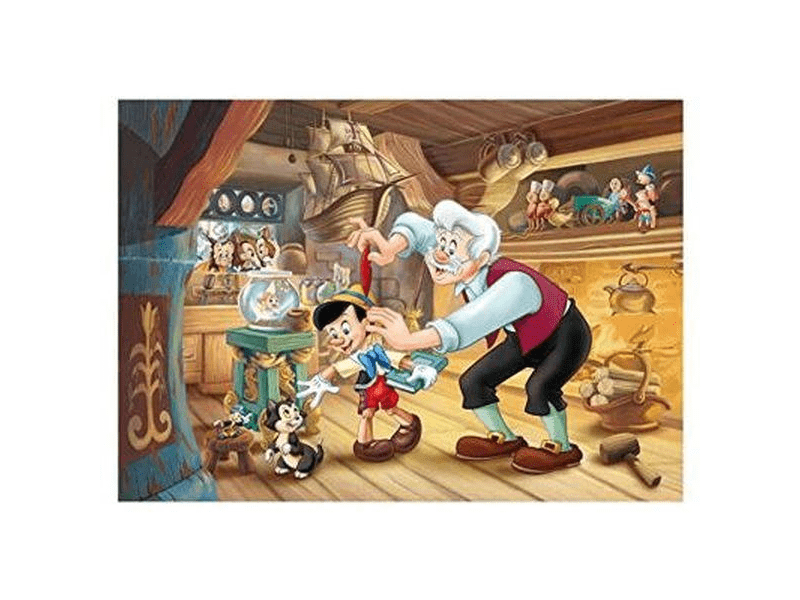 Pinokkió - 2az 1-ben 108 db-os puzzle (LIS 48014)