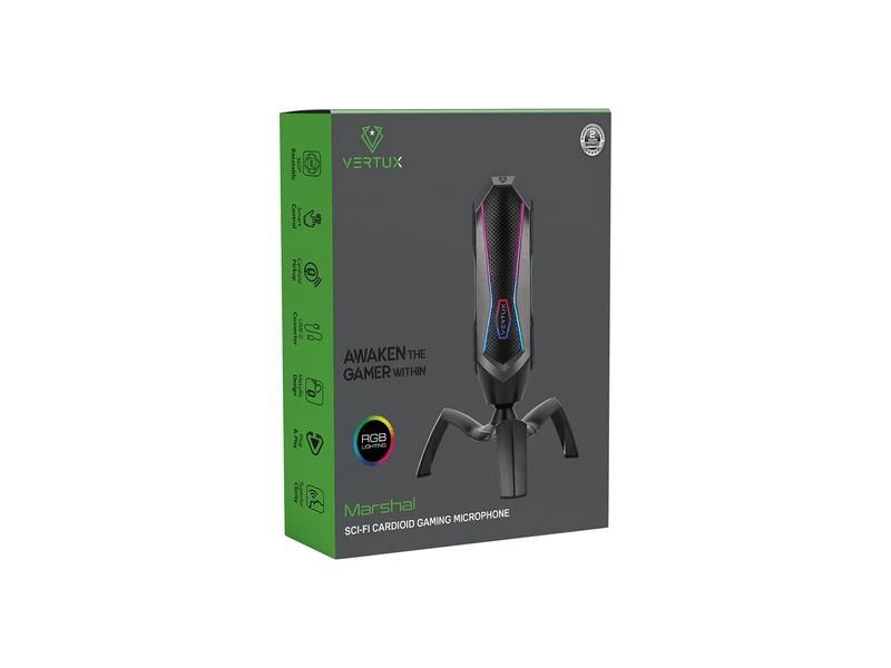 Vertux Marshal Kardioid Gaming Mikrofon