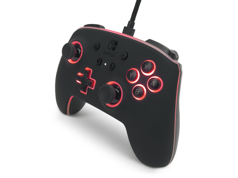 PowerA 1510925-01 Enhanced Nintendo Switch vezetékes kontroller, Spectra