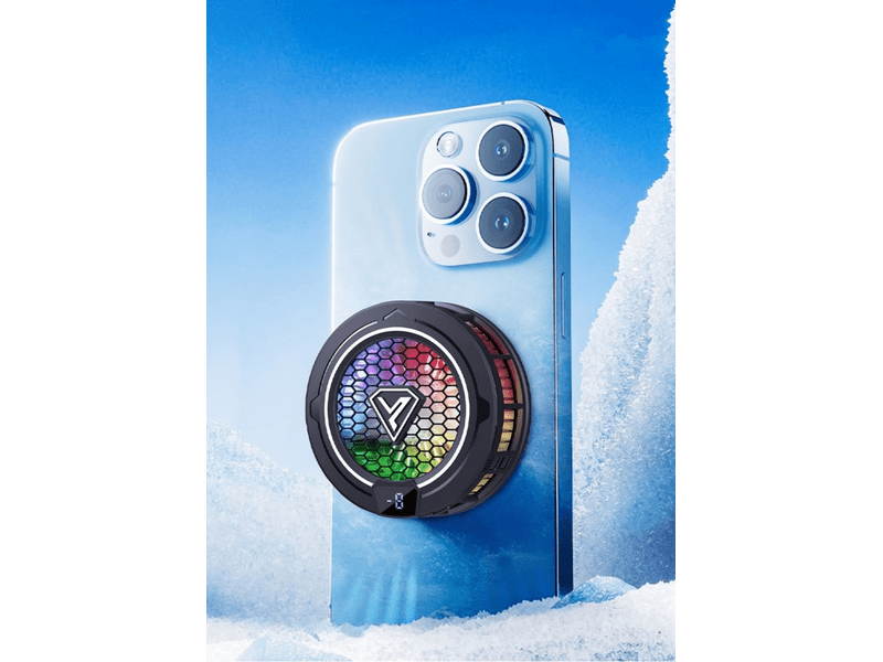 Cellect Mágneses hűtőventilátor mobiltelefonhoz (CEL-MAG-COOLER-BK)