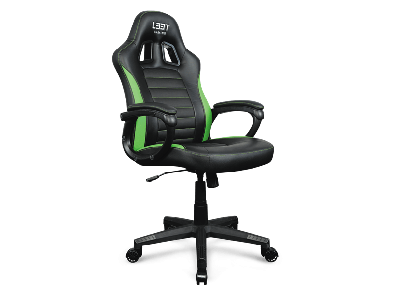 L33T Gaming Encore Gamer szék - Zöld PU (Brown box - 2 color print)